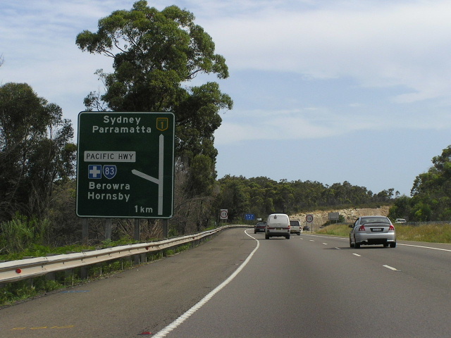 F3 Sydney - Newcastle Freeway Maps