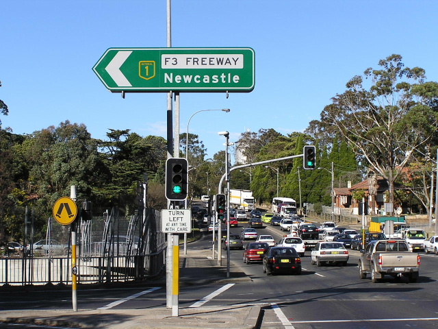 Ozroads: Sydney-Newcastle Freeway